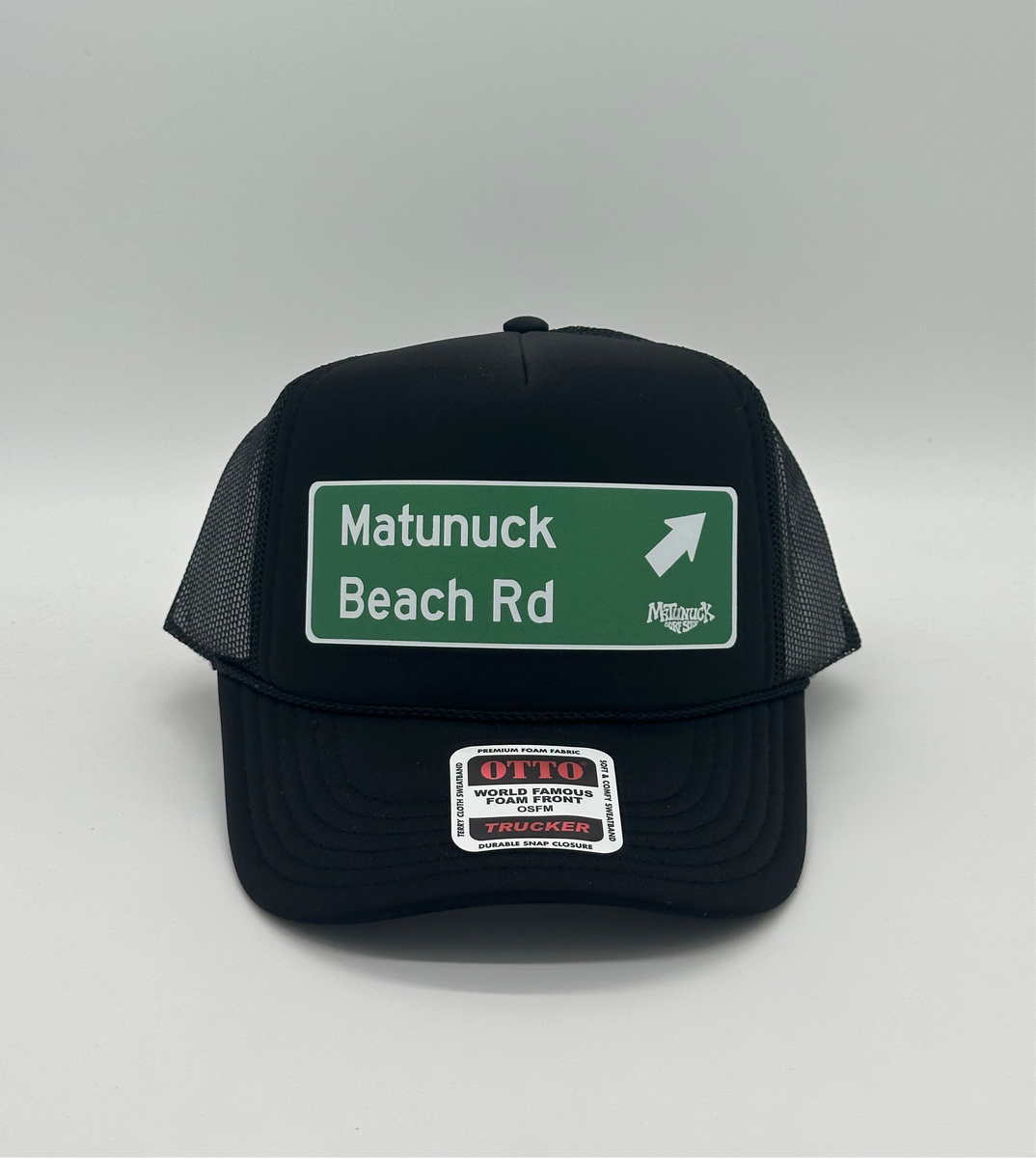 Matunuck Beach Road Trucker Black