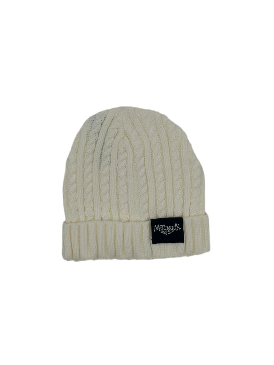 Wave Beanie - Natural