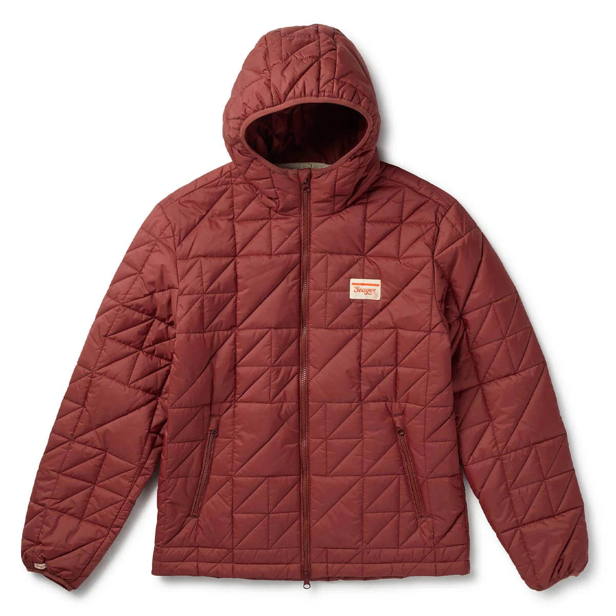 Seager - Ruff & Tuff Puff Jacket - Red Rock