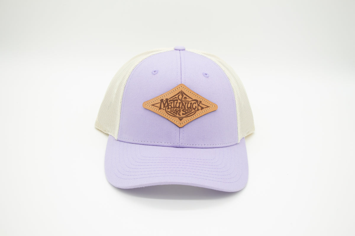 Low Pro Diamond Trucker Hat - Lavender